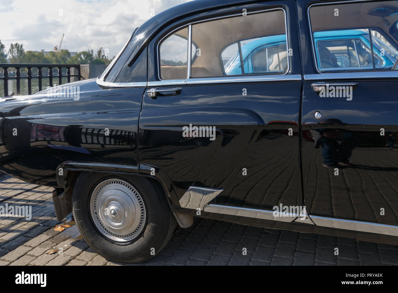 Old Black Volga Car High Resolution Stock Photography and Images - Alamy