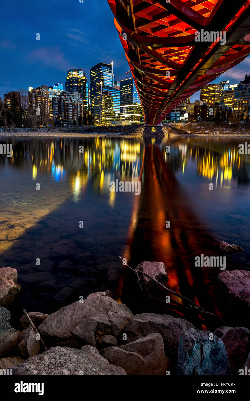Calgary helix bridge hi-res stock photography and images - Alamy