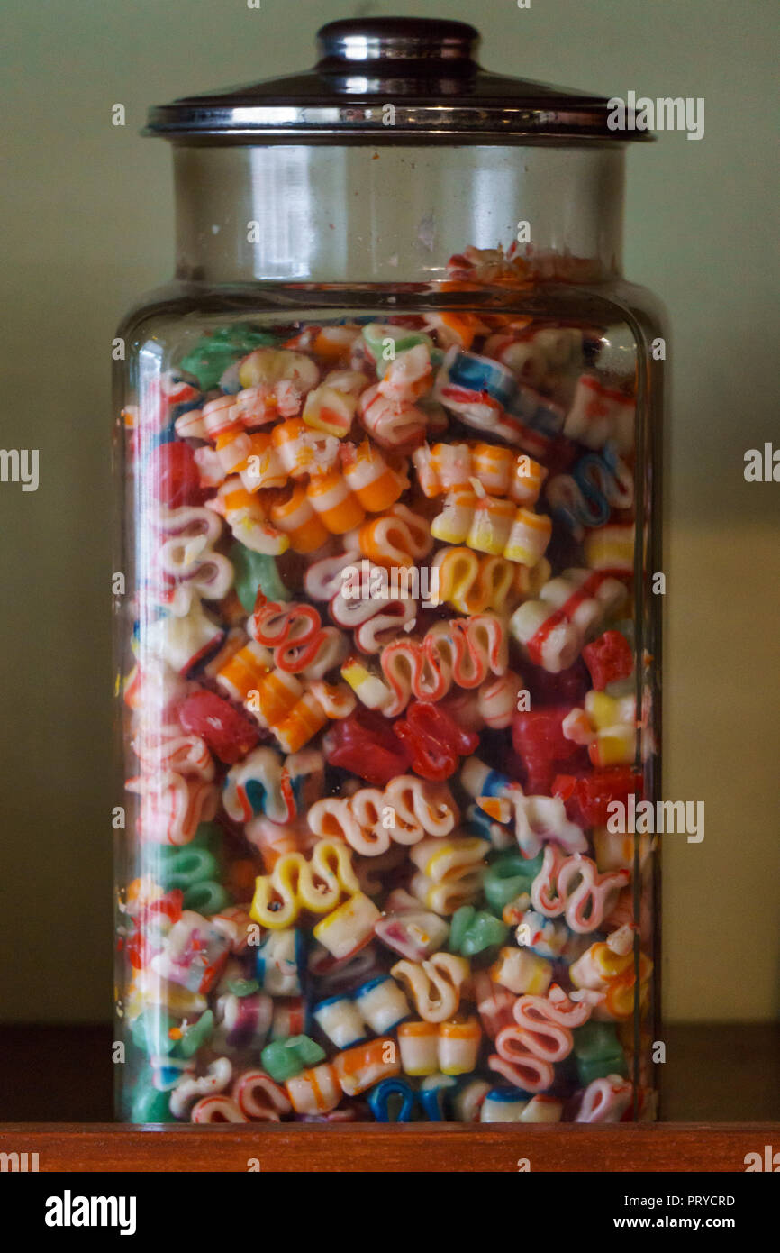 Colorful candy big glass sweets Stock Photo - Alamy