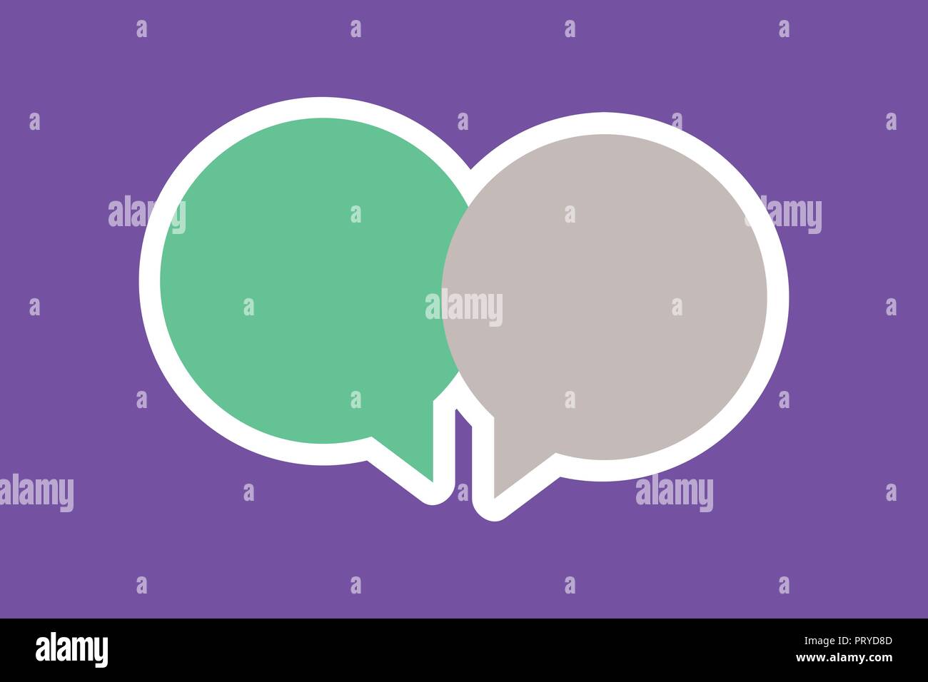 Flat design business Vector Illustration concept Empty template copy ...