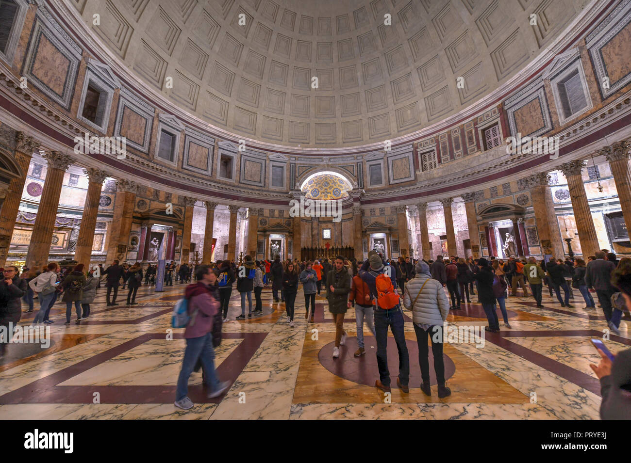 The Pantheon At Night
