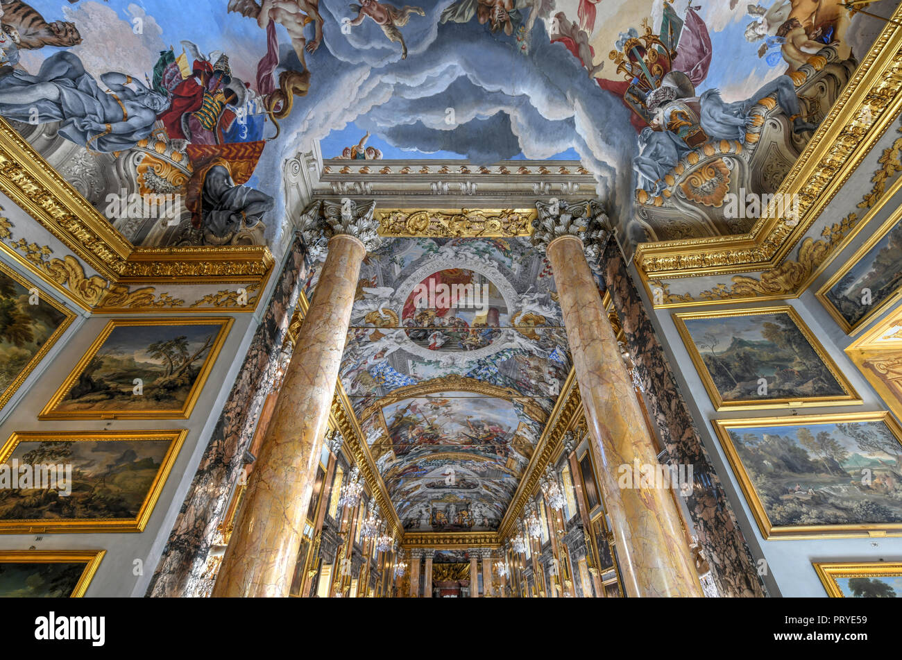 Rome, Italy - March 24, 2018: Colonna Palace of Paliano in Rome, Italy ...