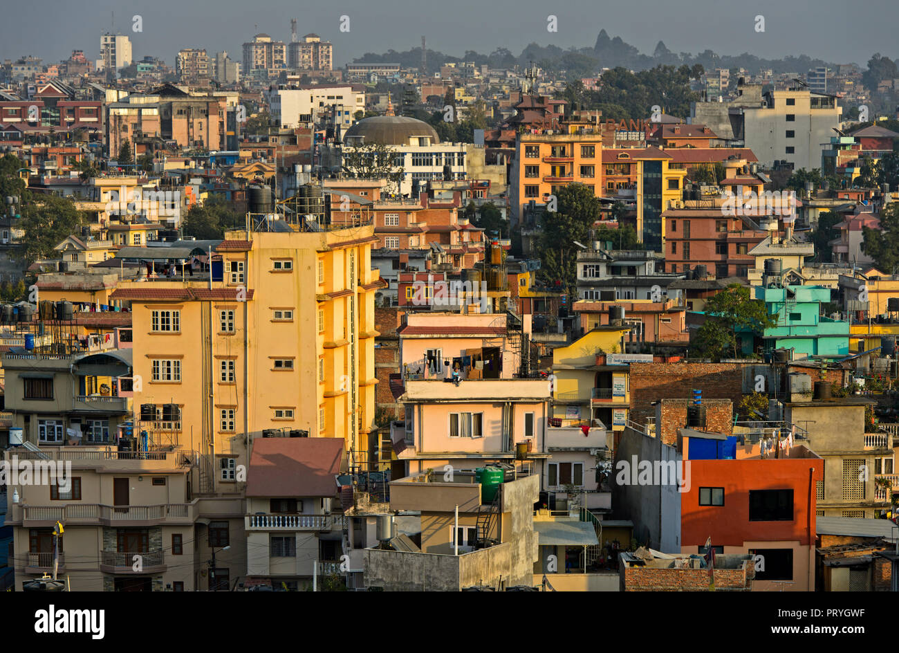 Kathmandu city overview hi-res stock photography and images - Alamy