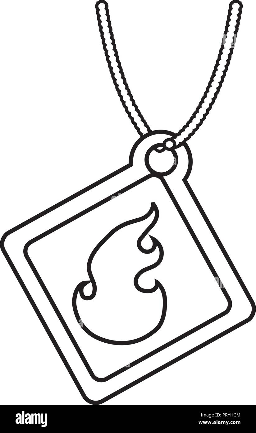 commercial tag with fire flame vector illustration design Stock Vector ...