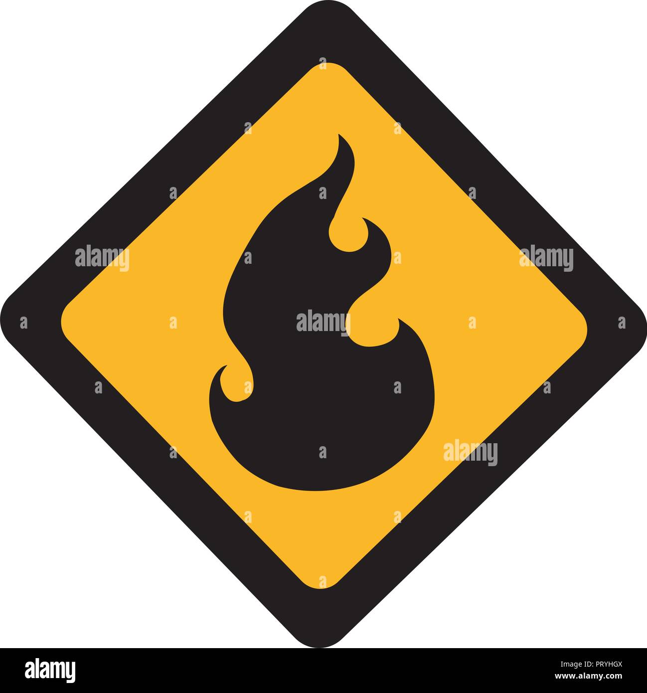 commercial tag with fire flame vector illustration design Stock Vector ...
