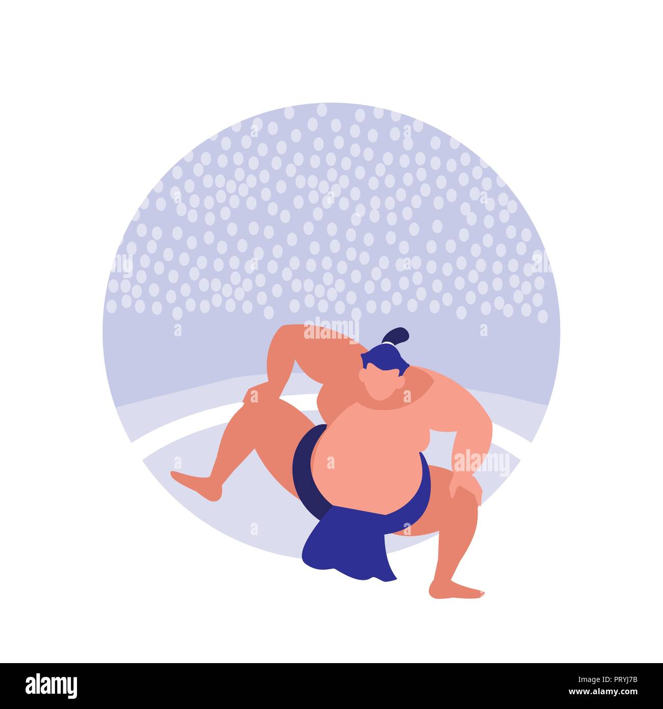 Sumo wrestling icon hi-res stock photography and images - Alamy