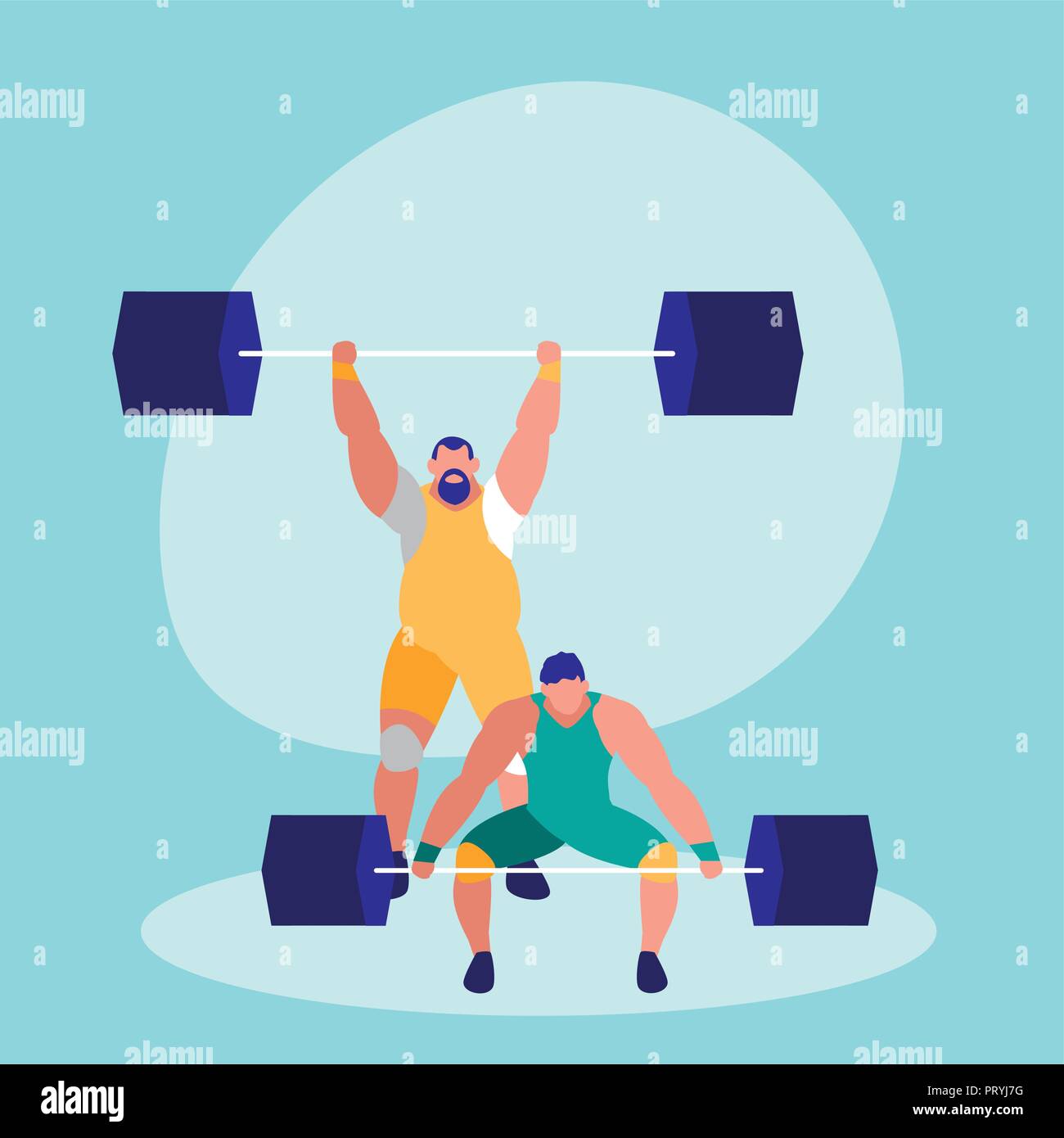 Hero workout Stock Vector Images - Alamy