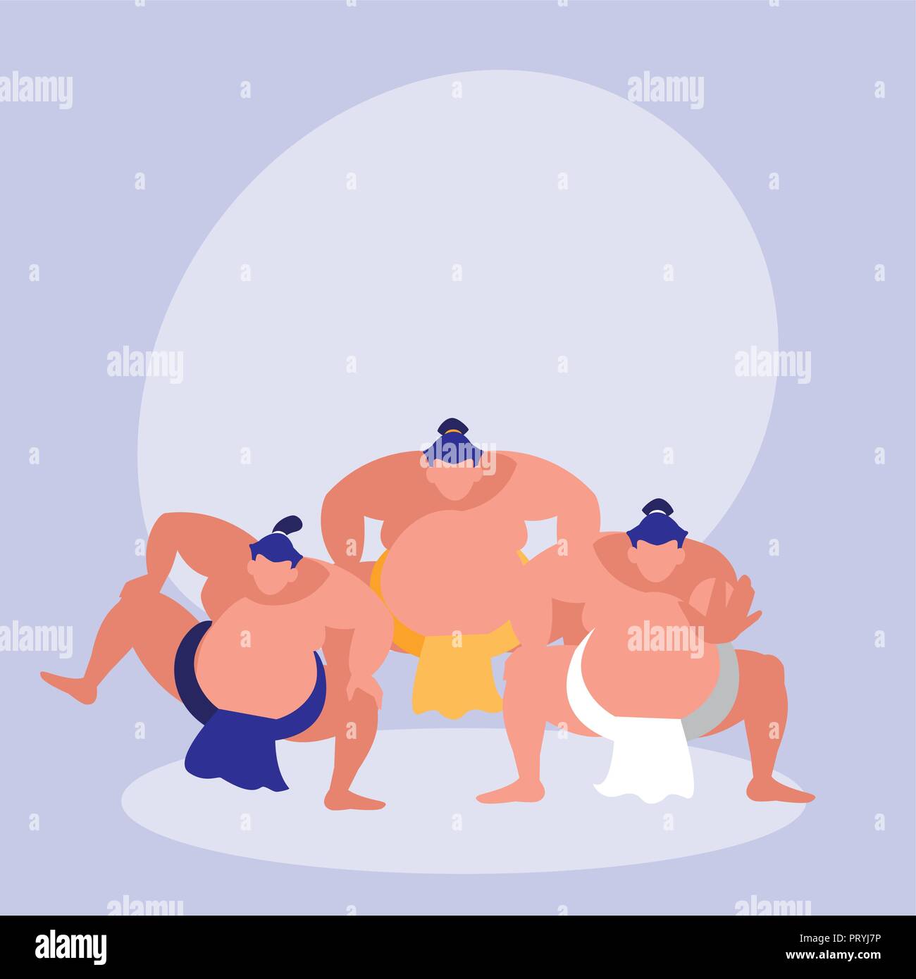 Sumo Cartoon High Resolution Stock Photography and Images - Alamy