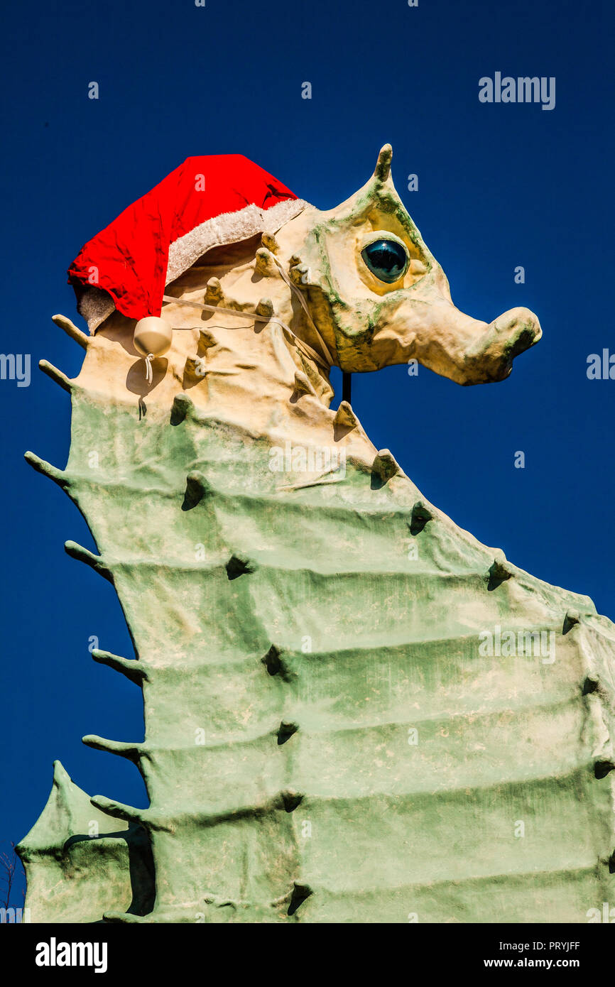 Giant Seahorse Mattapoiset, Massachusetts, USA Stock Photo - Alamy