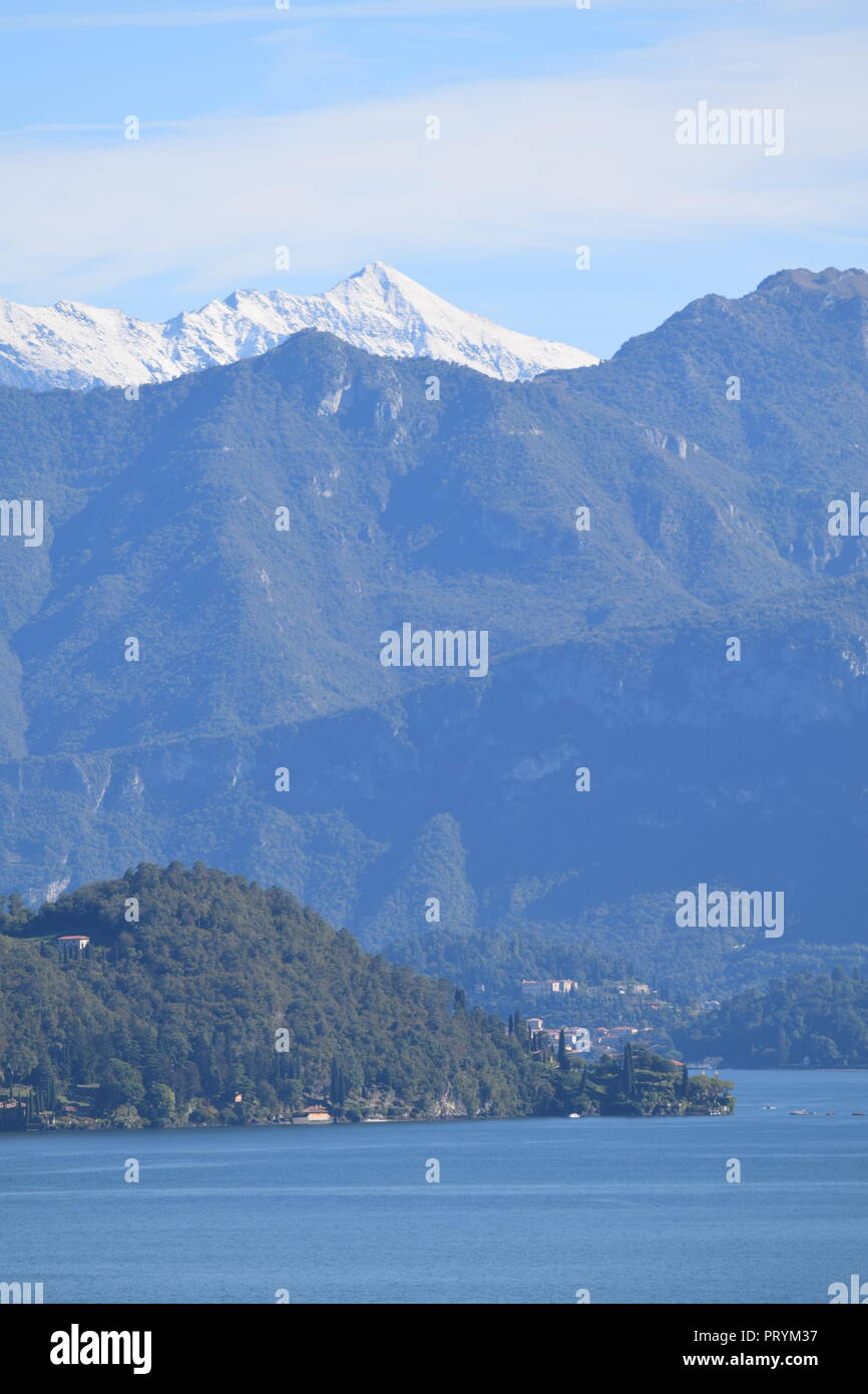Aerial view of lake como hi-res stock photography and images - Alamy