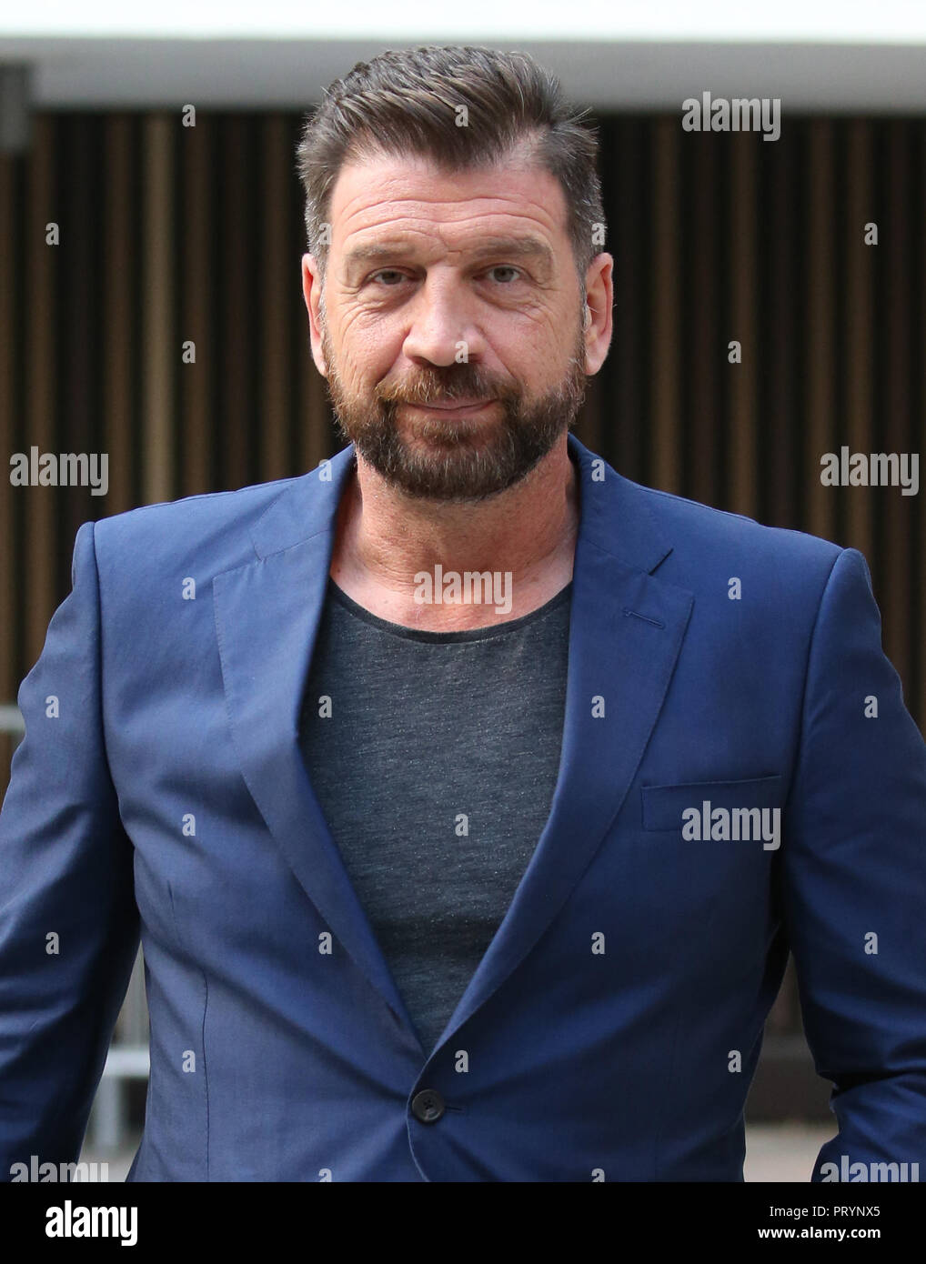 Nick Knowles outside ITV Studios Featuring: Nick Knowles Where: London ...