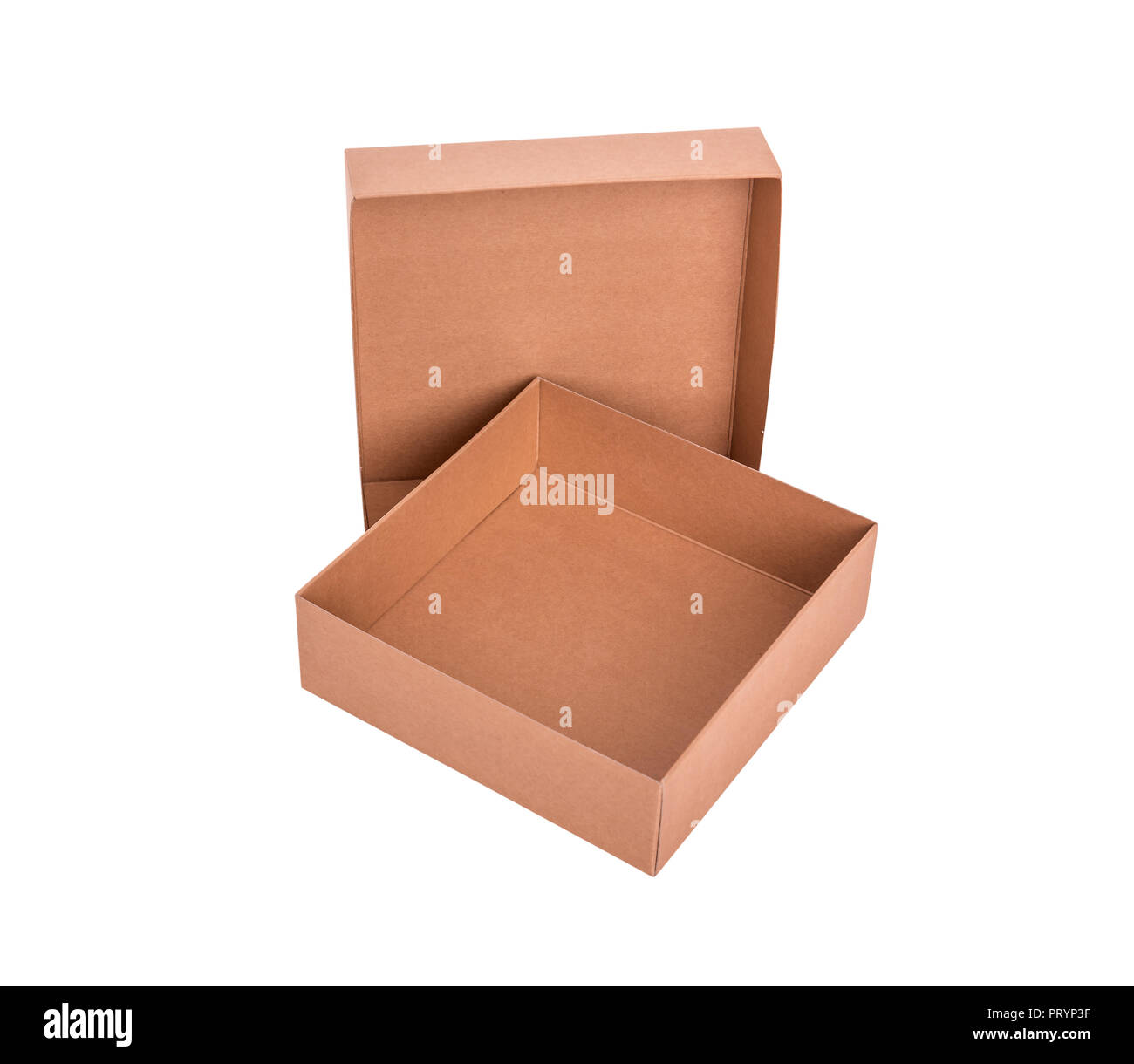 Cardboard box open lid hi-res stock photography and images - Alamy