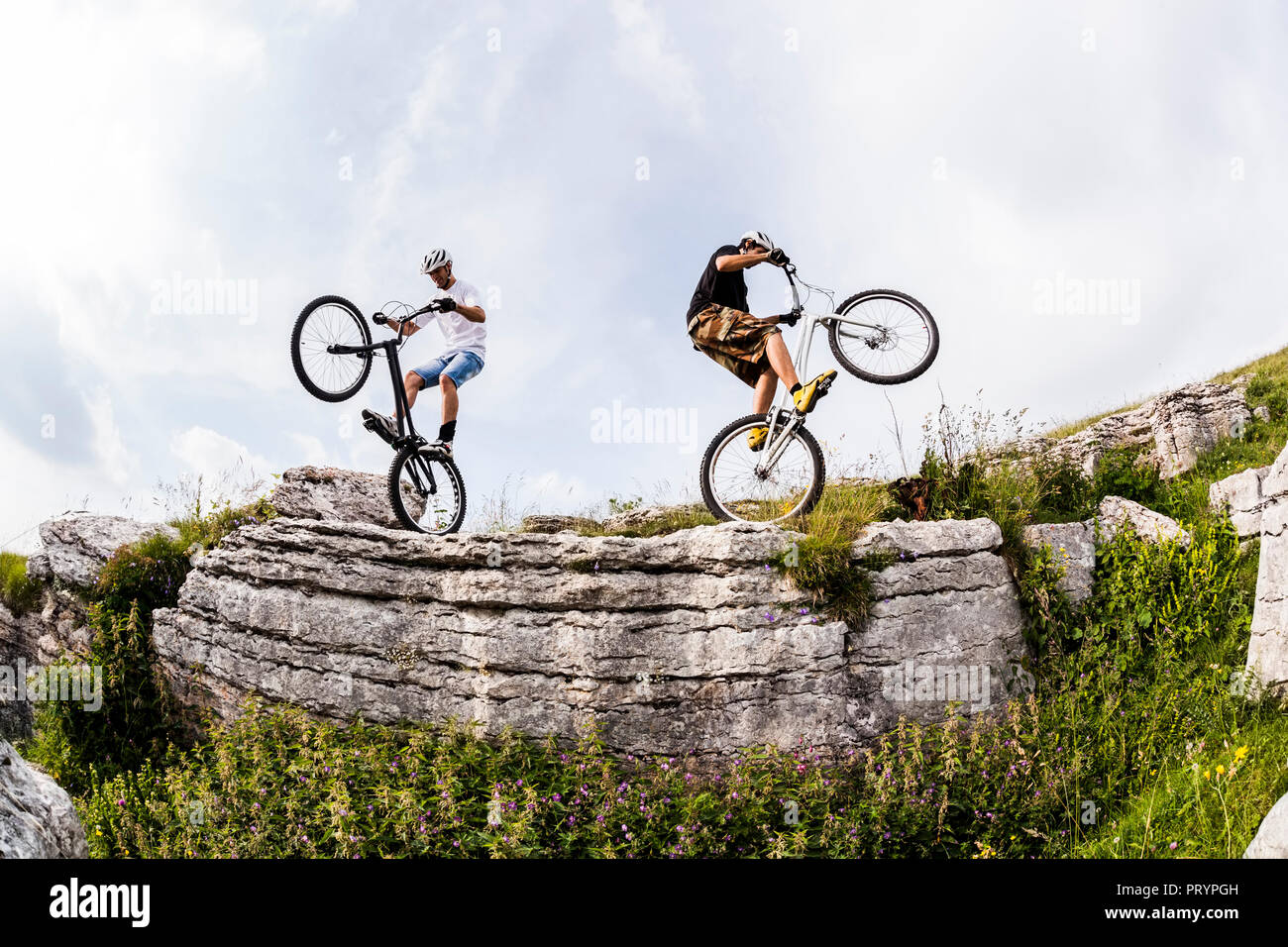Acrobatic bikes hi-res stock photography and images - Alamy