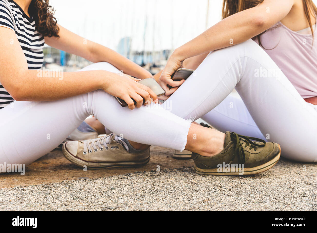 Two phones hi-res stock photography and images - Alamy