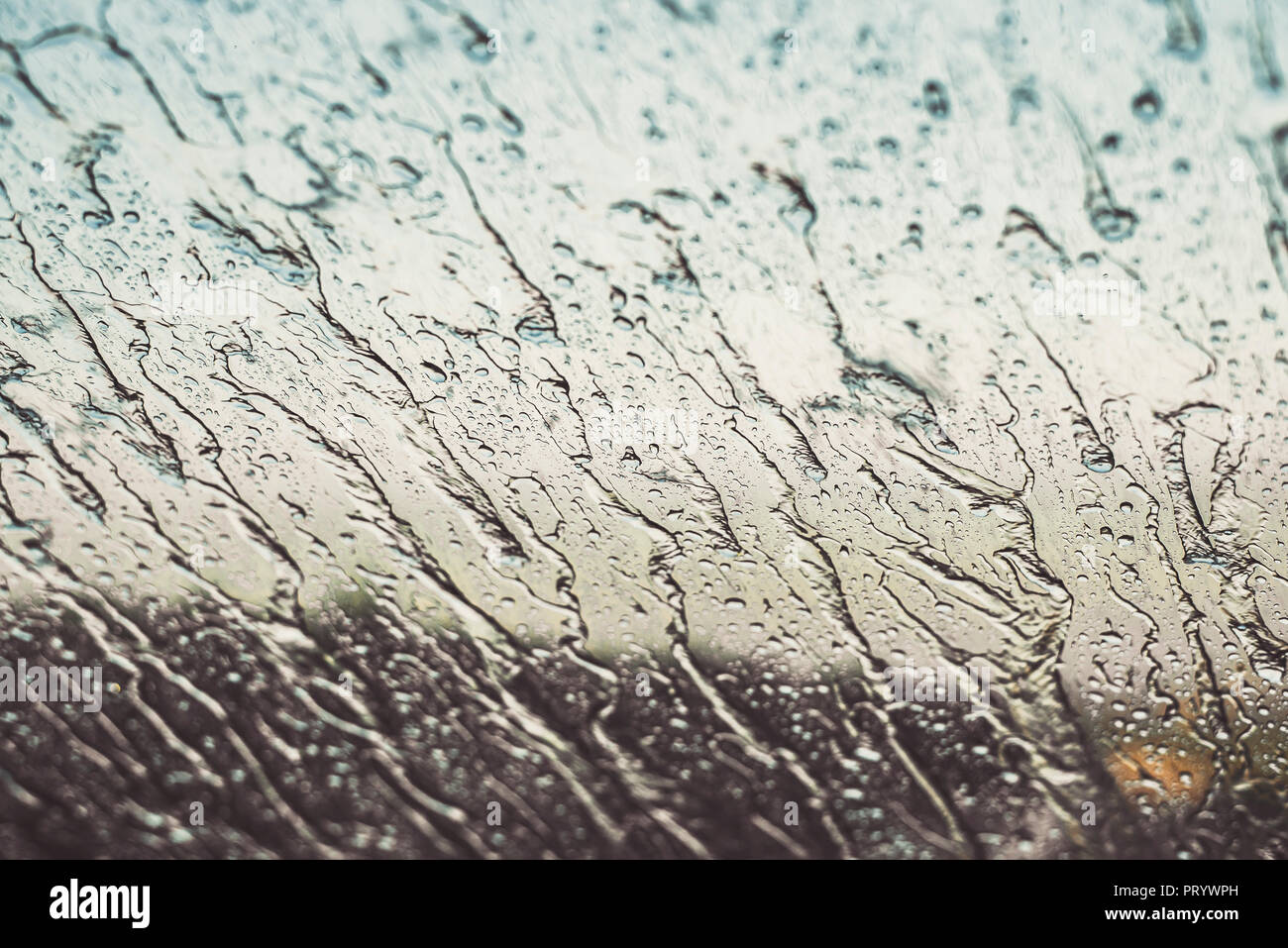 Raindrops on window Stock Photo - Alamy