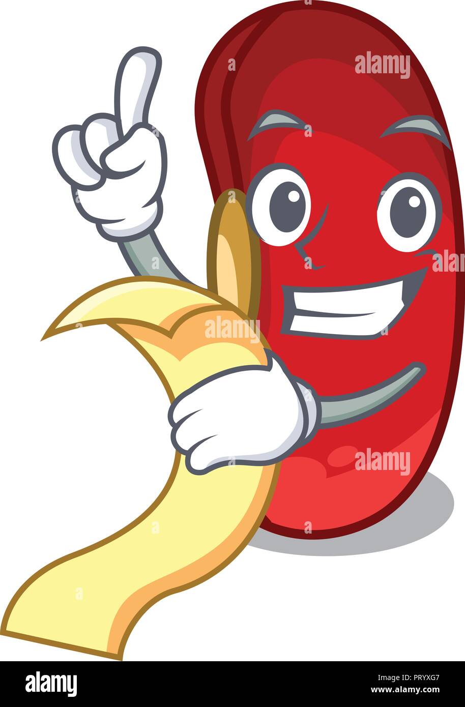 Red bean seeds Stock Vector Images - Alamy