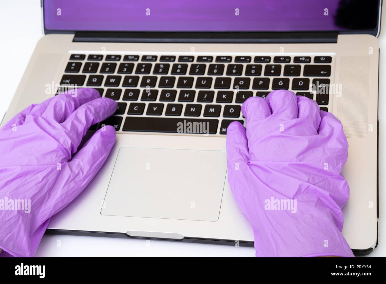 Scientist Research Computer Keyboard High Resolution Stock Photography ...