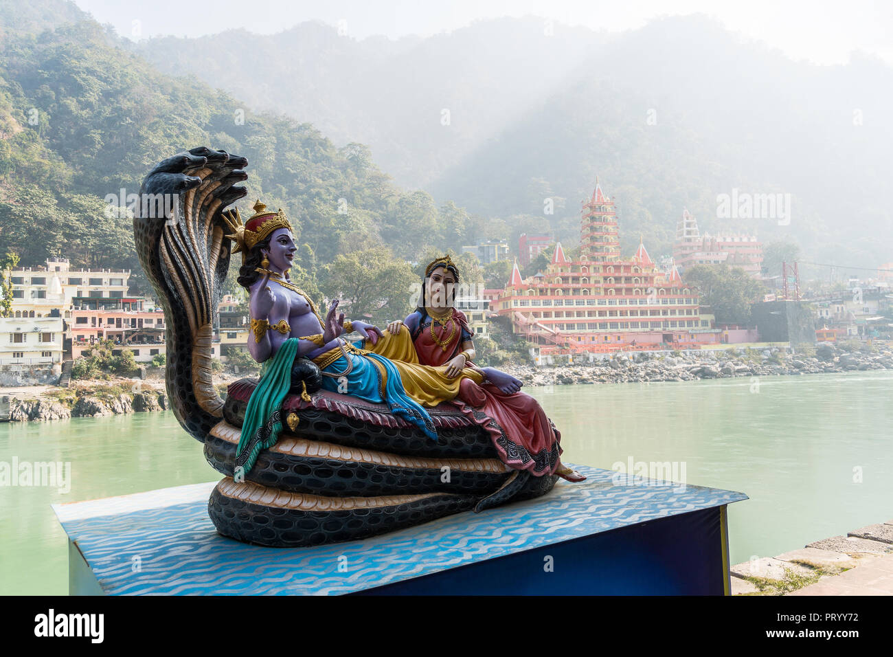 Lord shiva river ganges hi-res stock photography and images - Alamy