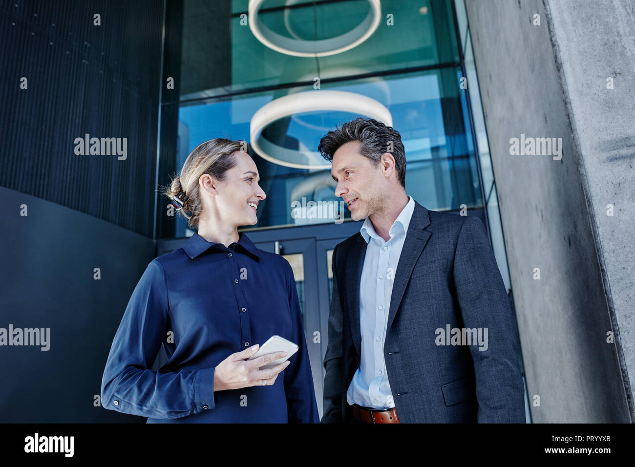 Portrait man communicating smart hi-res stock photography and images ...