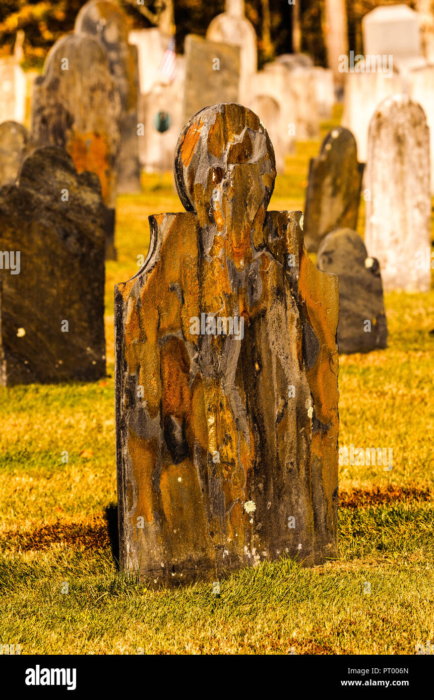 The Old Rockingham Cemetery Rockingham, Vermont, USA Stock Photo - Alamy