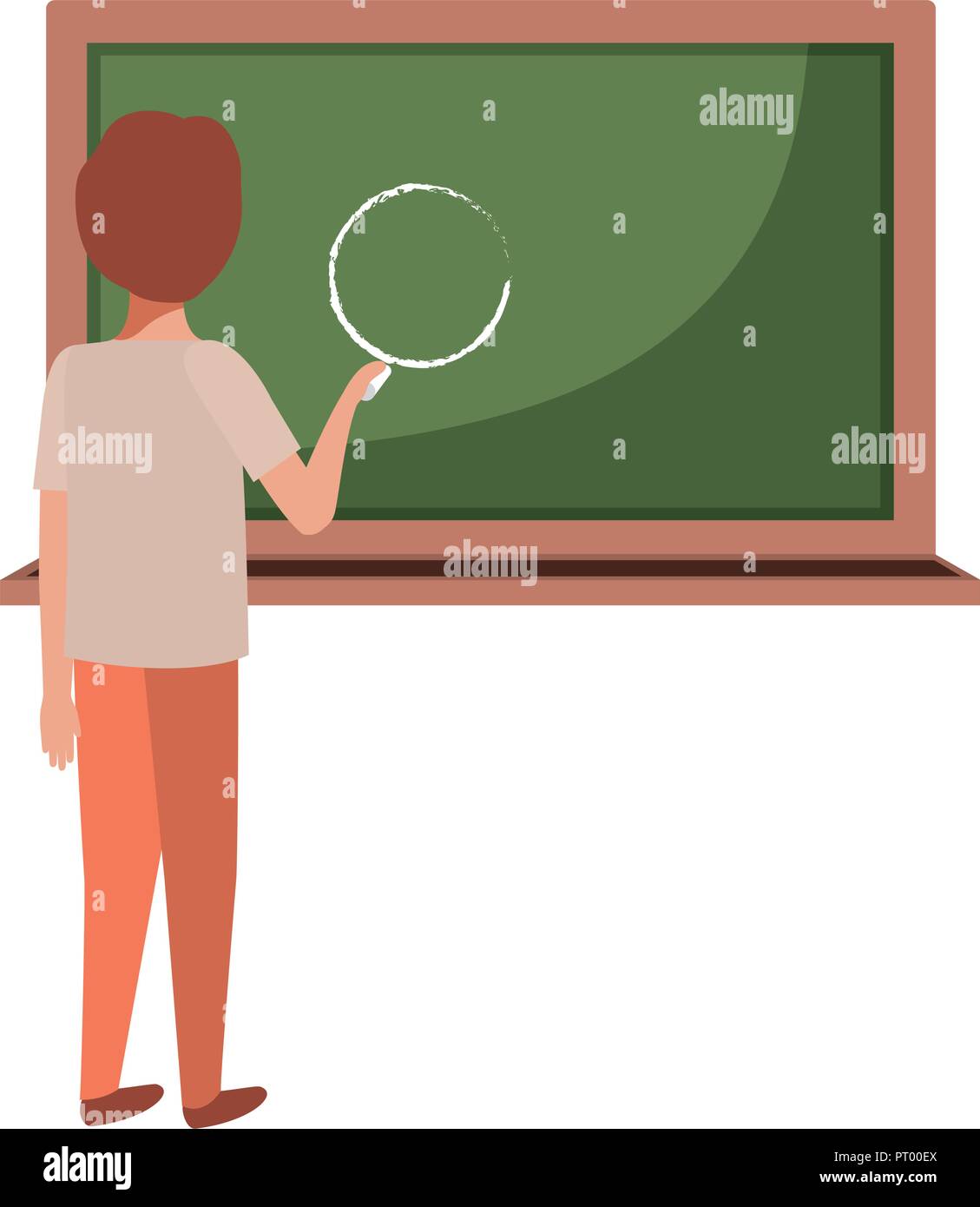 Classroom circle Stock Vector Images - Alamy