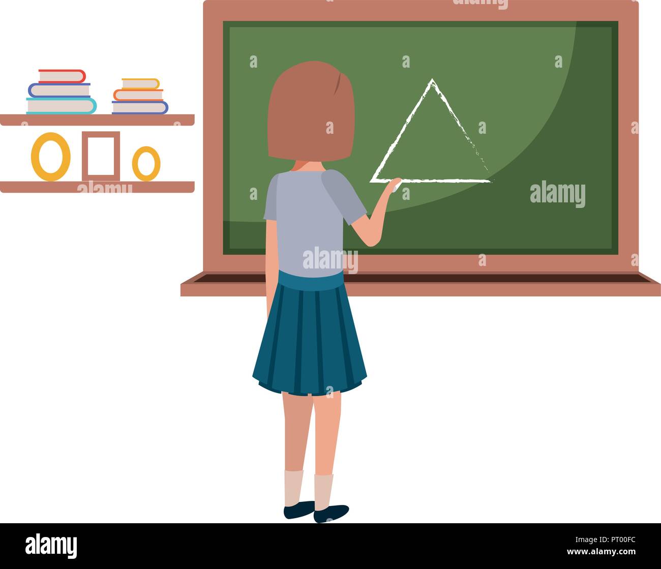 Female figure study Stock Vector Images - Alamy