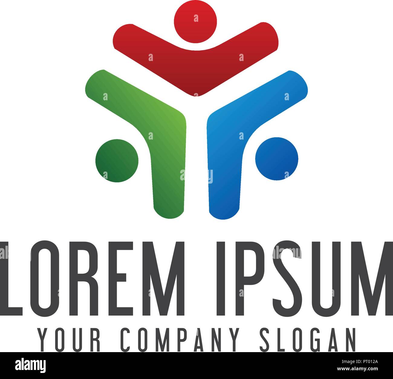 Teamwork logo hi-res stock photography and images - Alamy