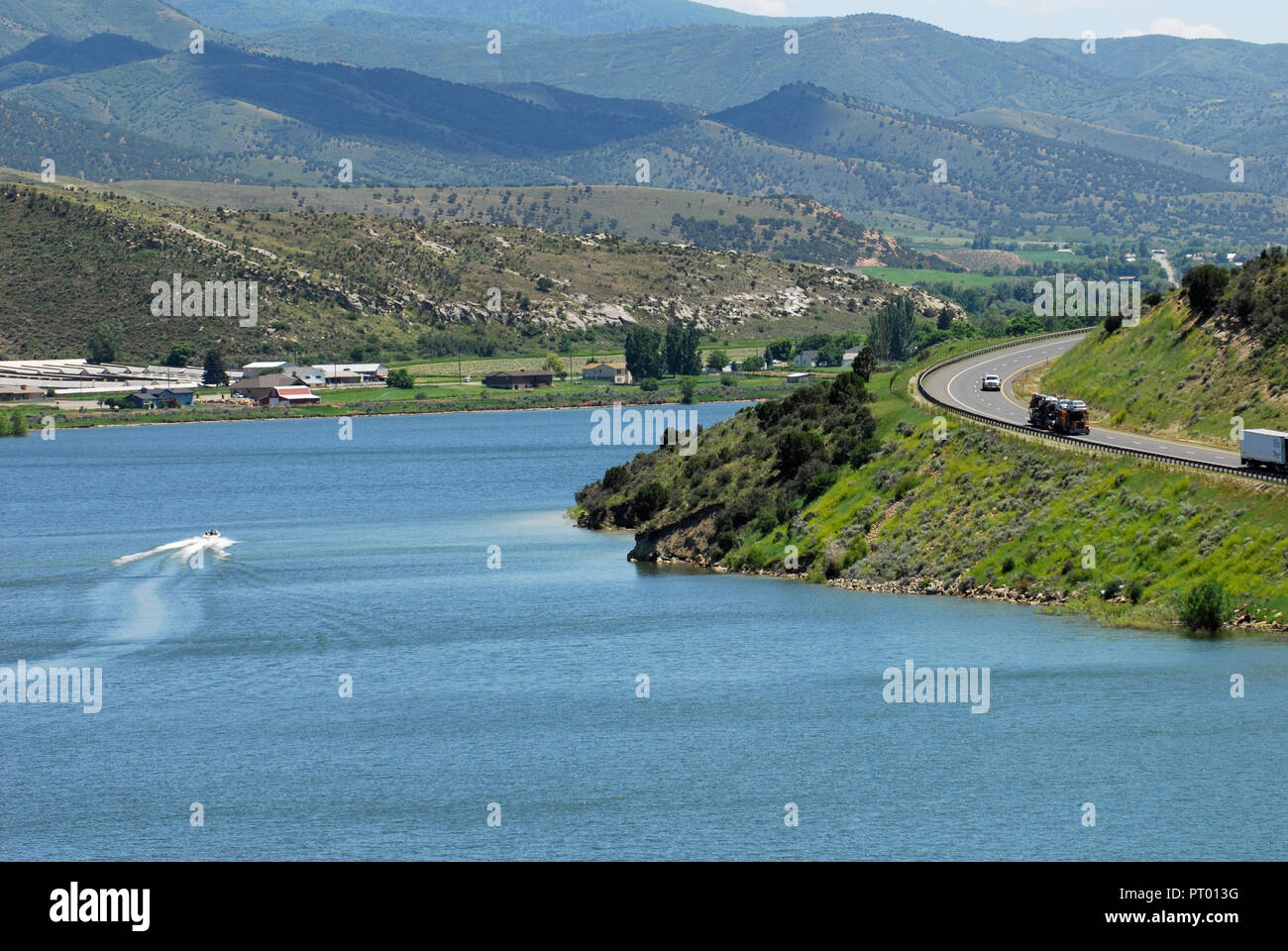 Echo reservoir utah hi-res stock photography and images - Alamy