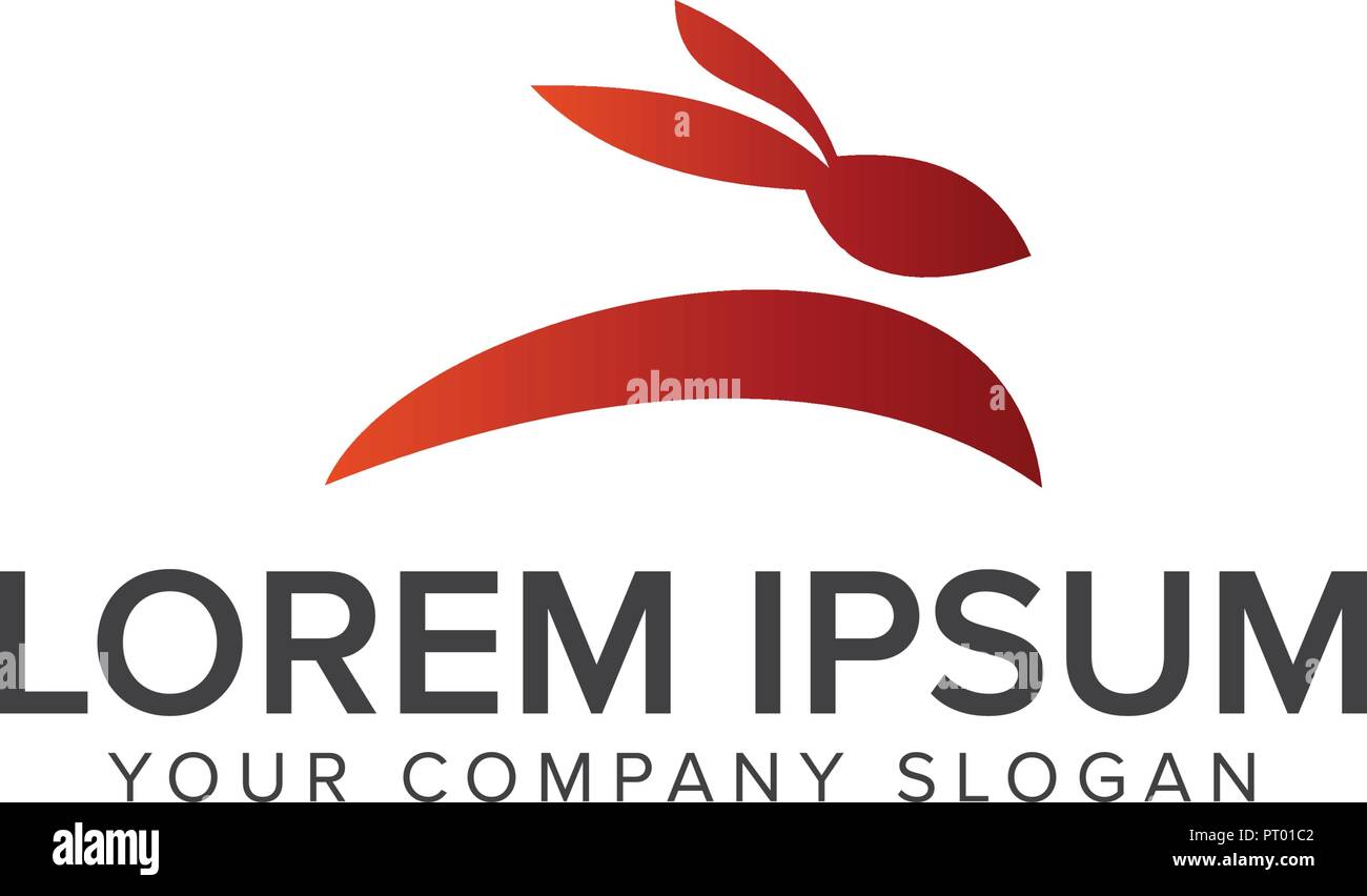 Leaping bunny logo hi-res stock photography and images - Alamy