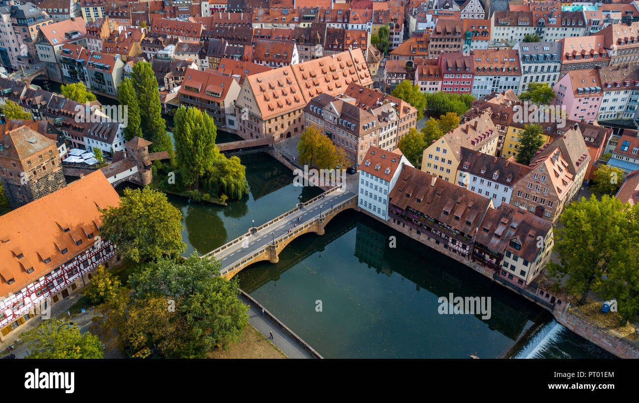 Nuremberg pegnitz aerial hi-res stock photography and images - Alamy