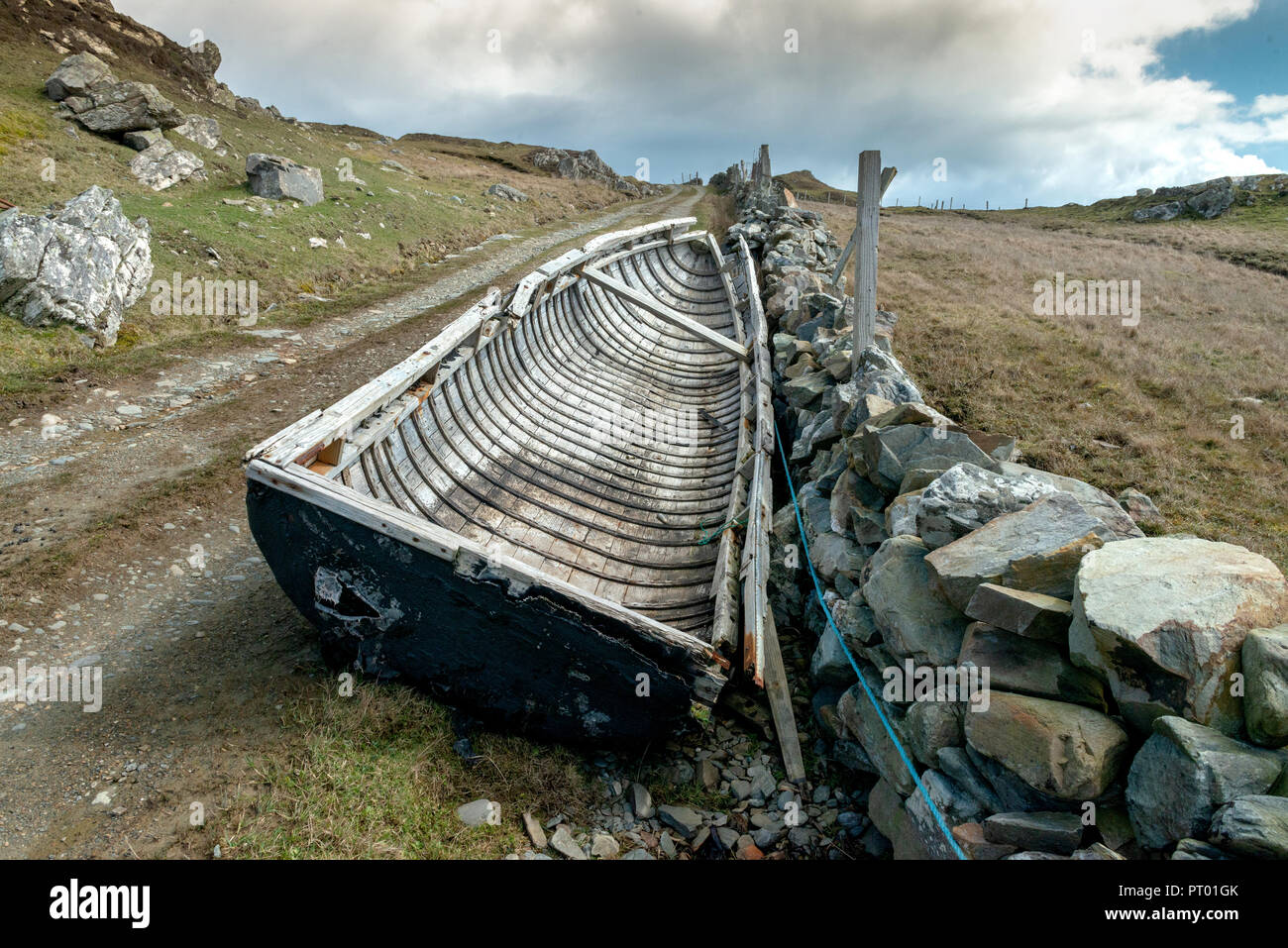Curragh boat hi-res stock photography and images - Alamy