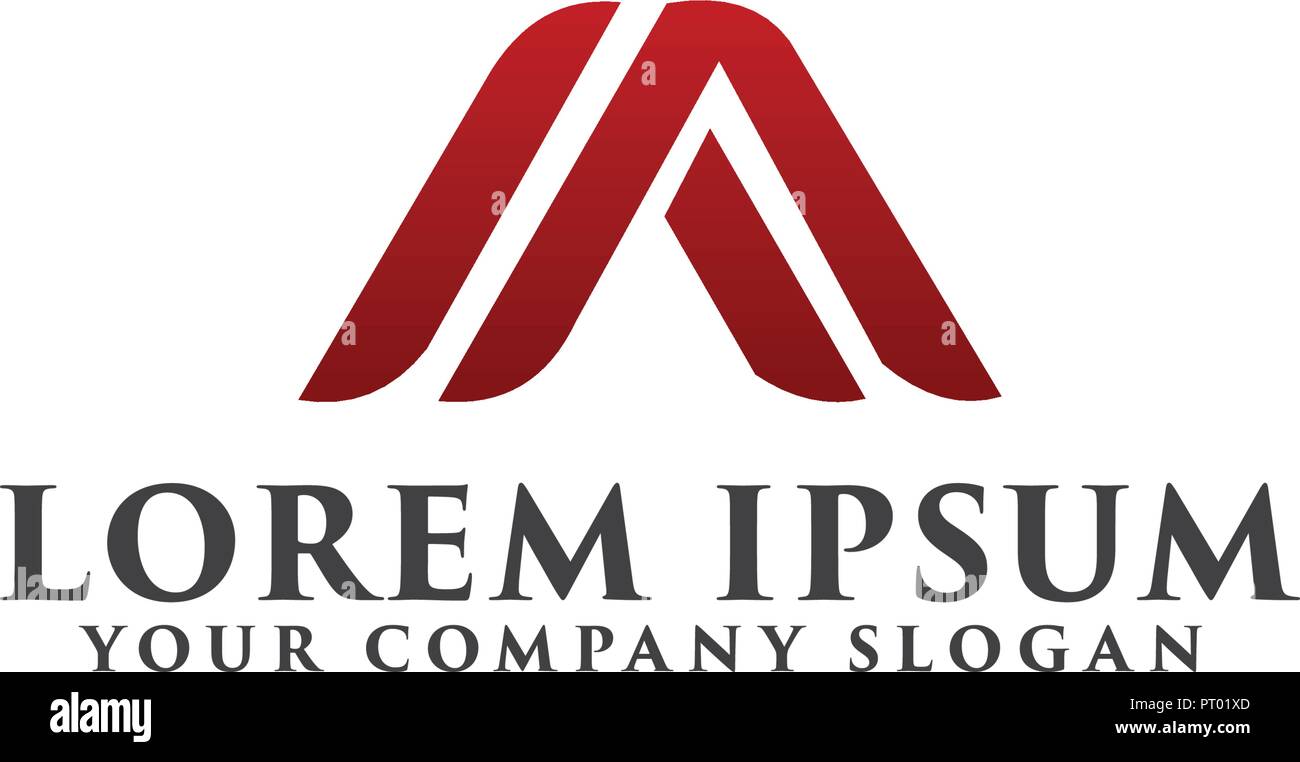 letter A, M logo design concept template Stock Vector Image & Art - Alamy