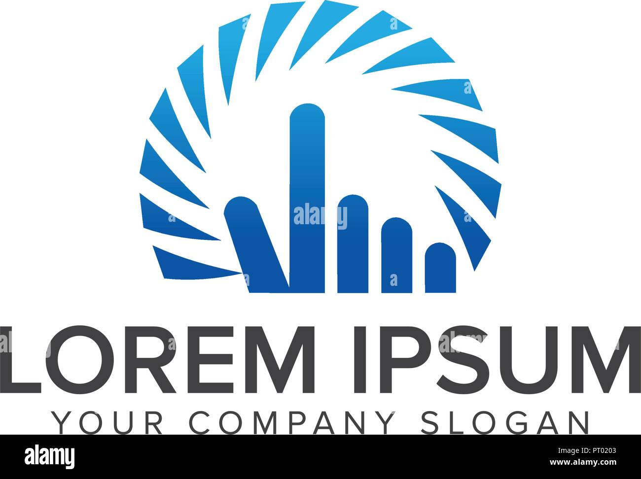 hand touch logo. Computer Internet Technology logo design concept ...