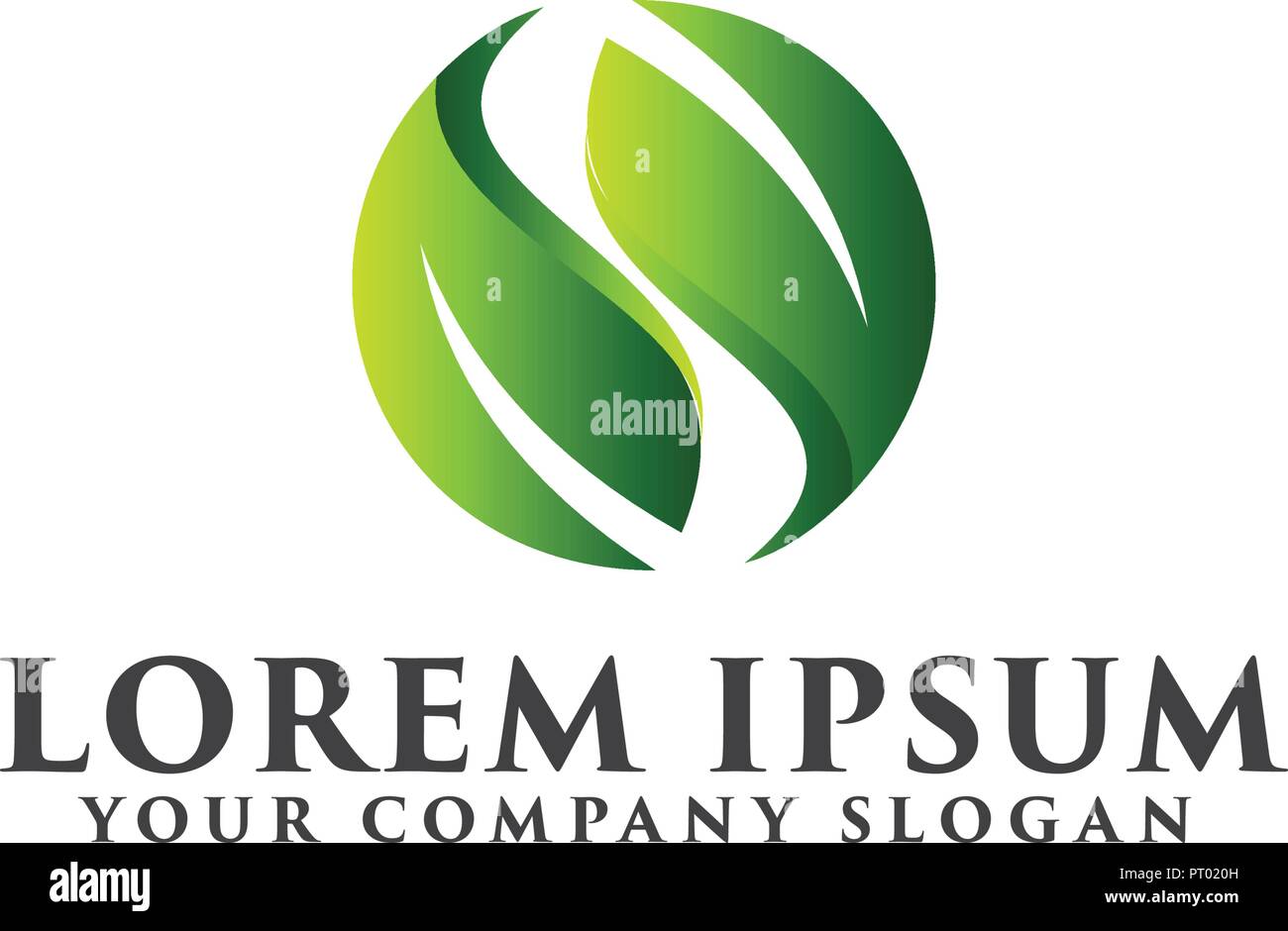 letter s leaf logo. Natural logos concept design Stock Vector Image ...