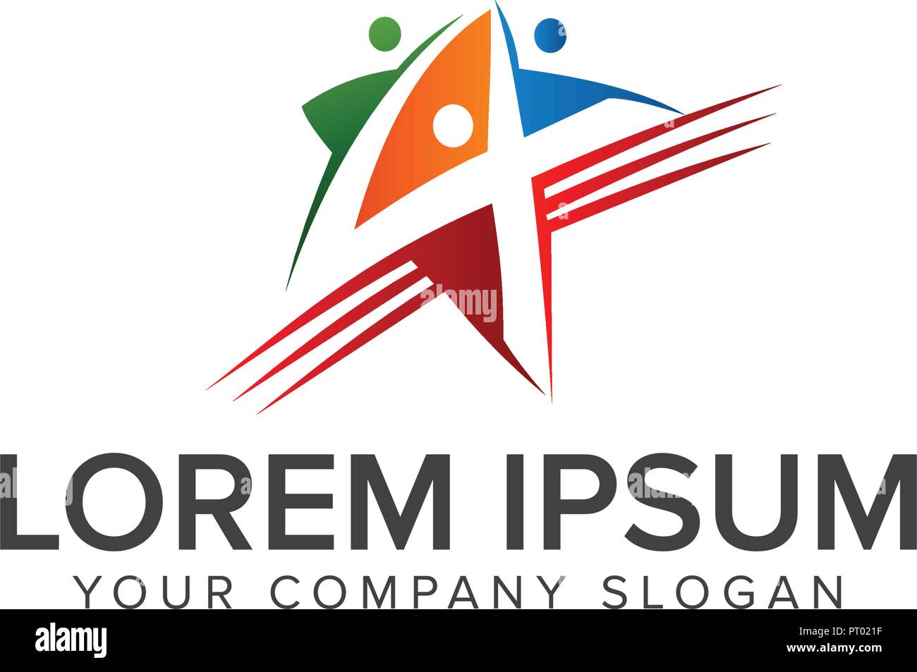 Star jump Stock Vector Images - Alamy