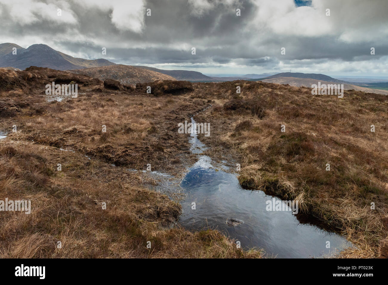 Ireland, Galway, Letterfrack, Connemara National Park, 3 October 2018 ...