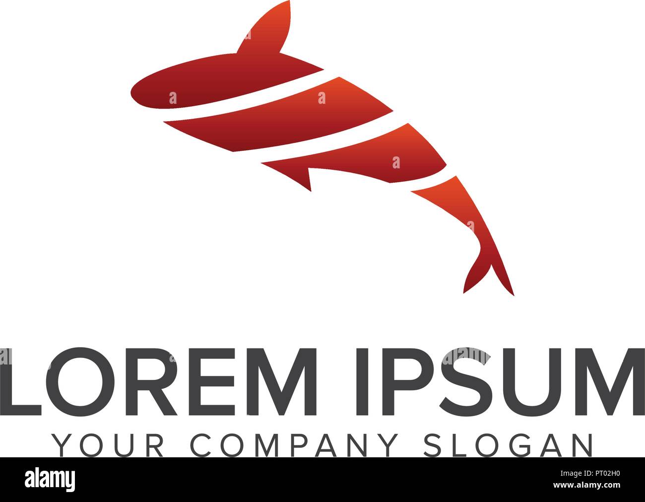 dolphin logo design concept template Stock Vector Image & Art - Alamy