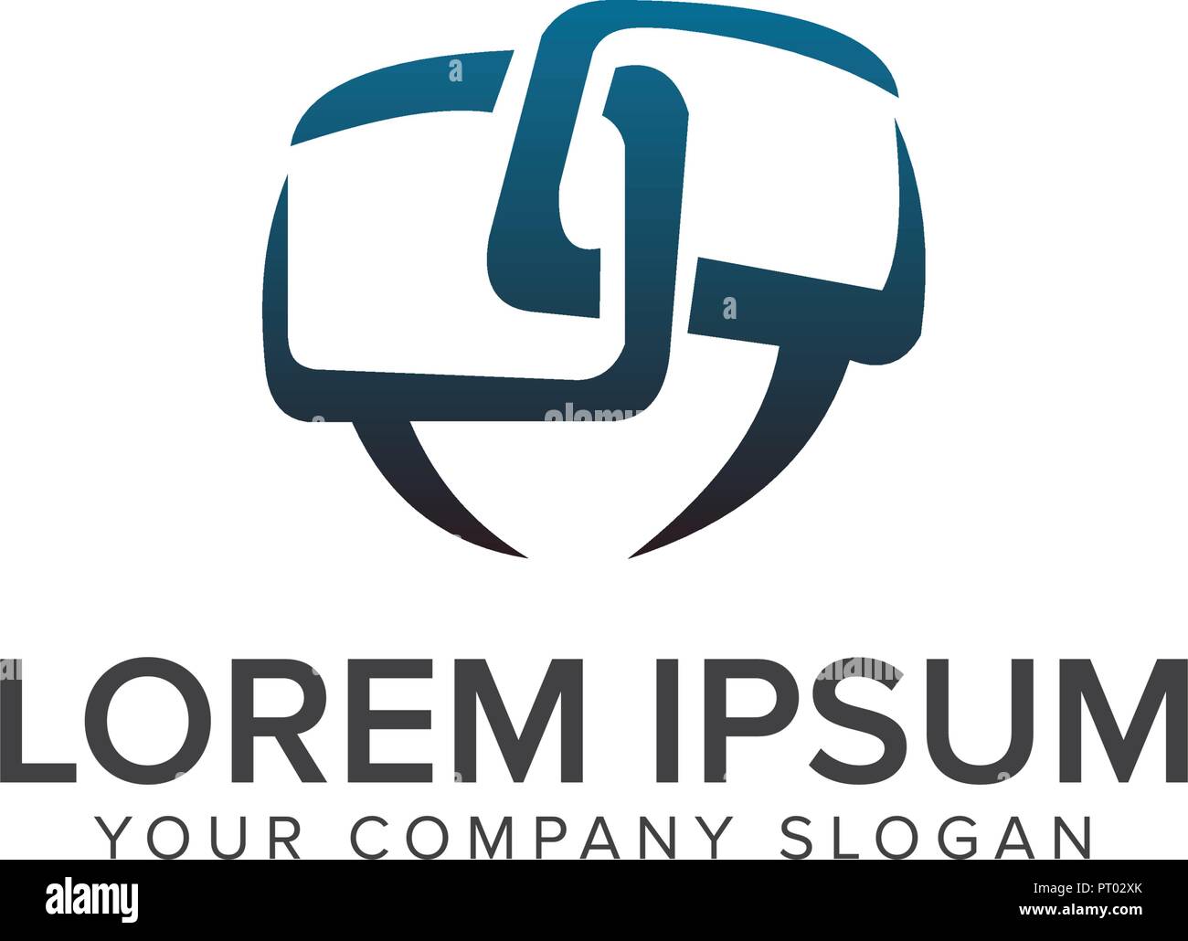 Network communication logo concept design template Stock Vector Image ...