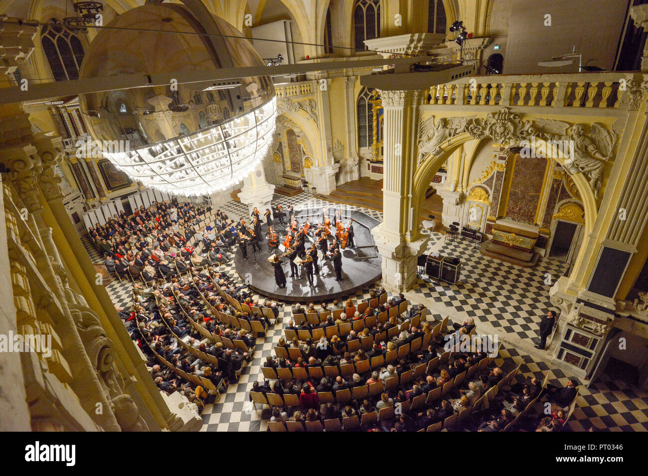 Rouen (Normandy, northern France): concert hall ÒChapelle Corneille ...