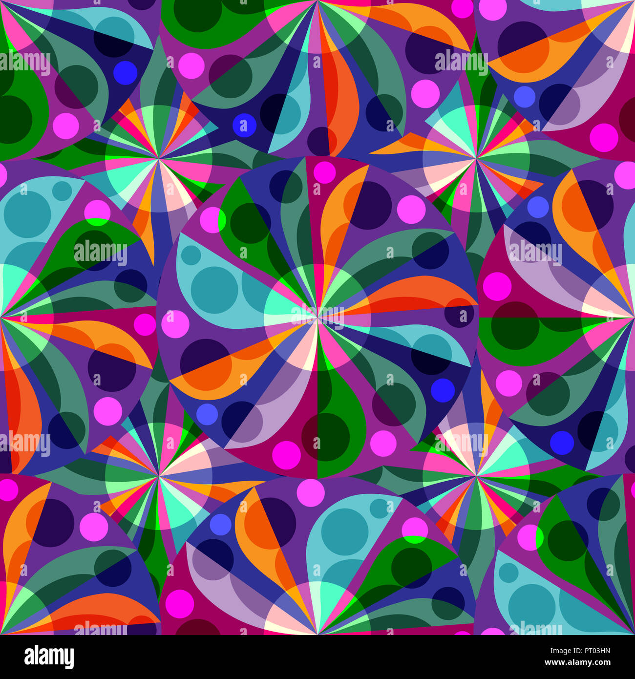 Creative colorful retro abstract design decorated background Stock ...