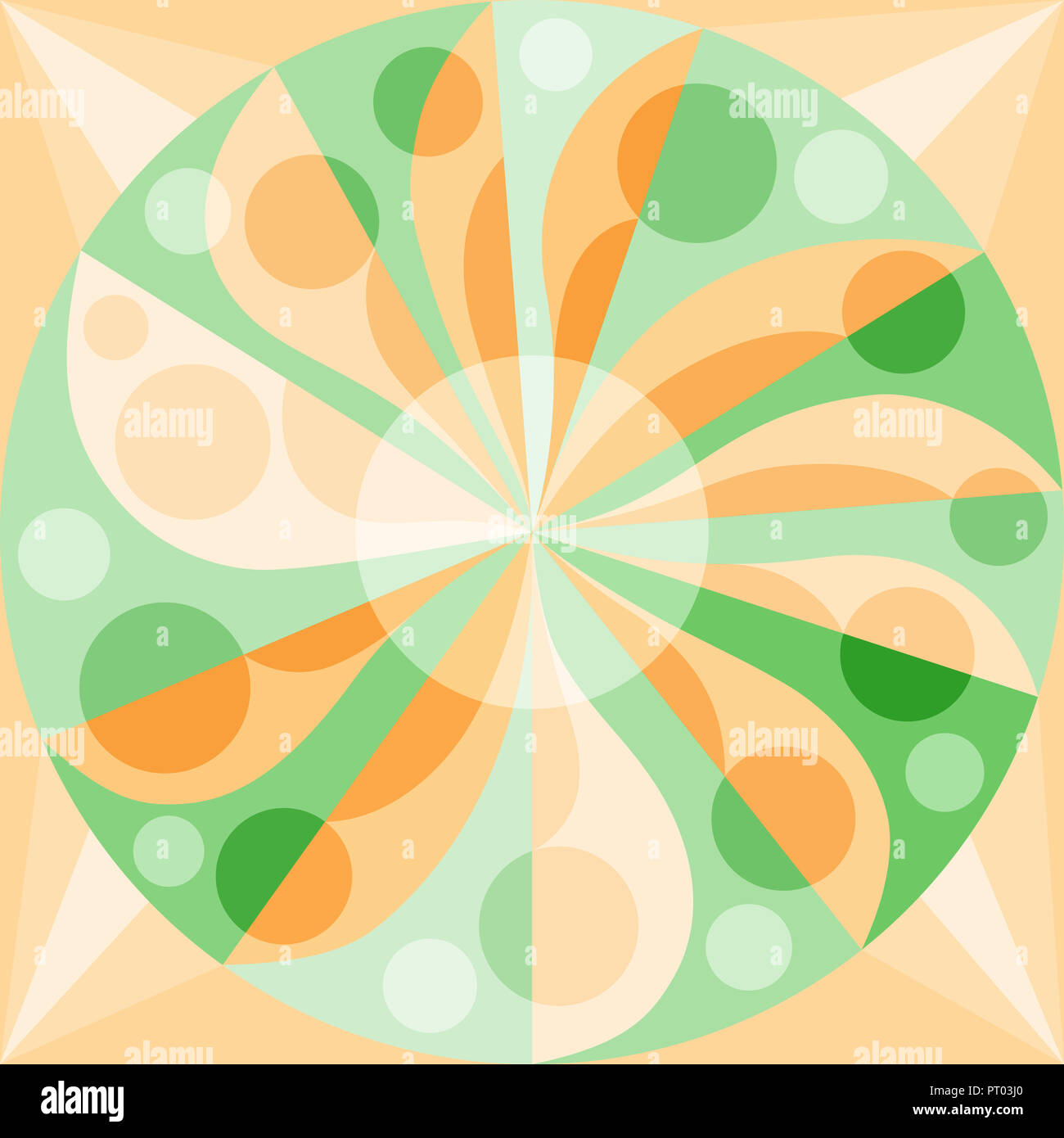 Creative colorful retro abstract design decorated background Stock ...