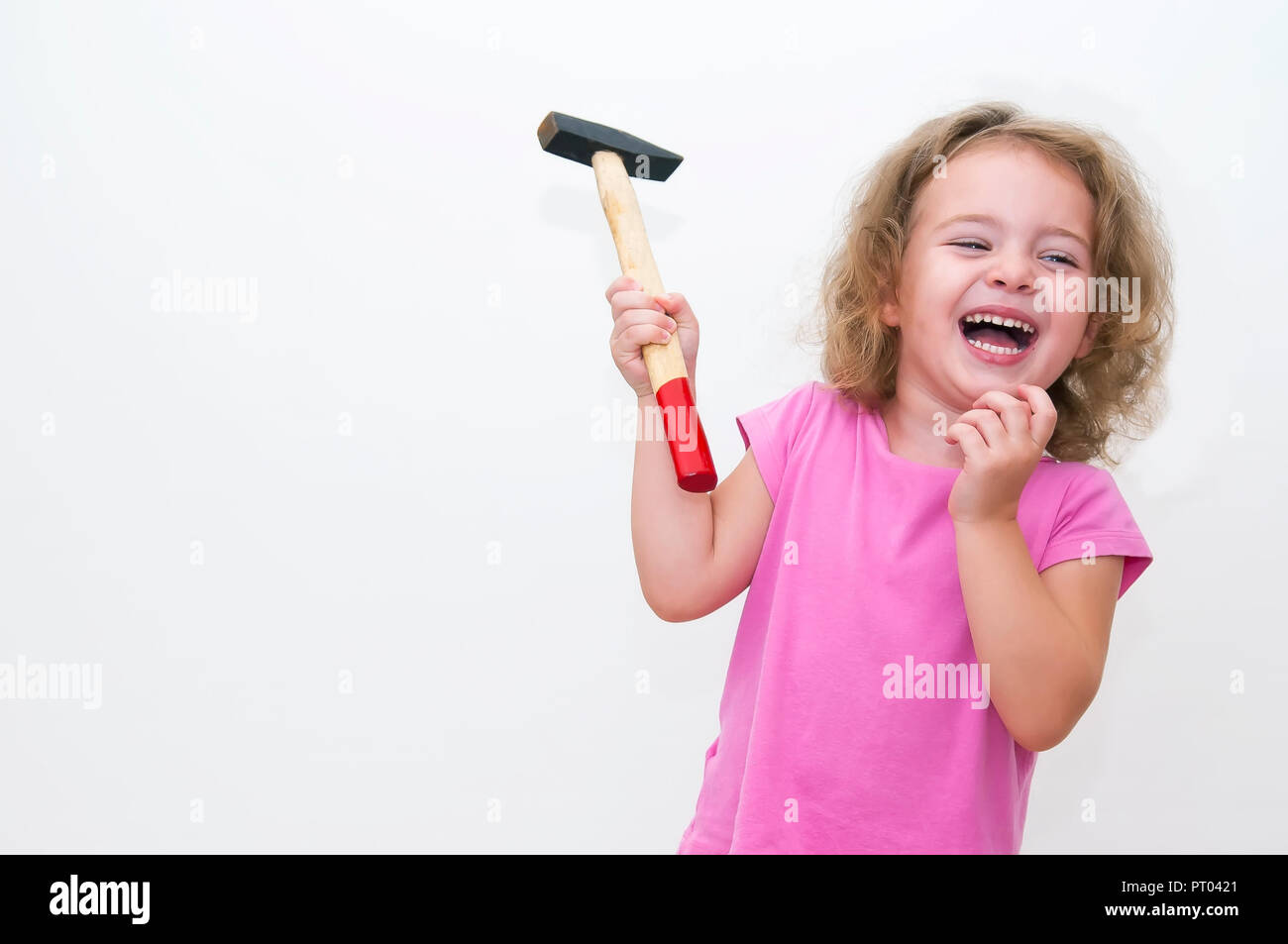 Child hammer hi-res stock photography and images - Alamy