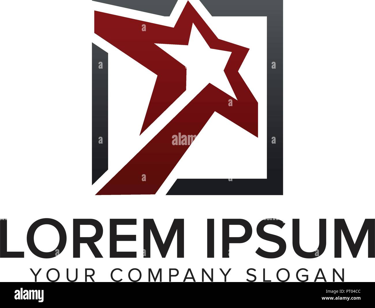 star square logo design concept template Stock Vector Image & Art - Alamy