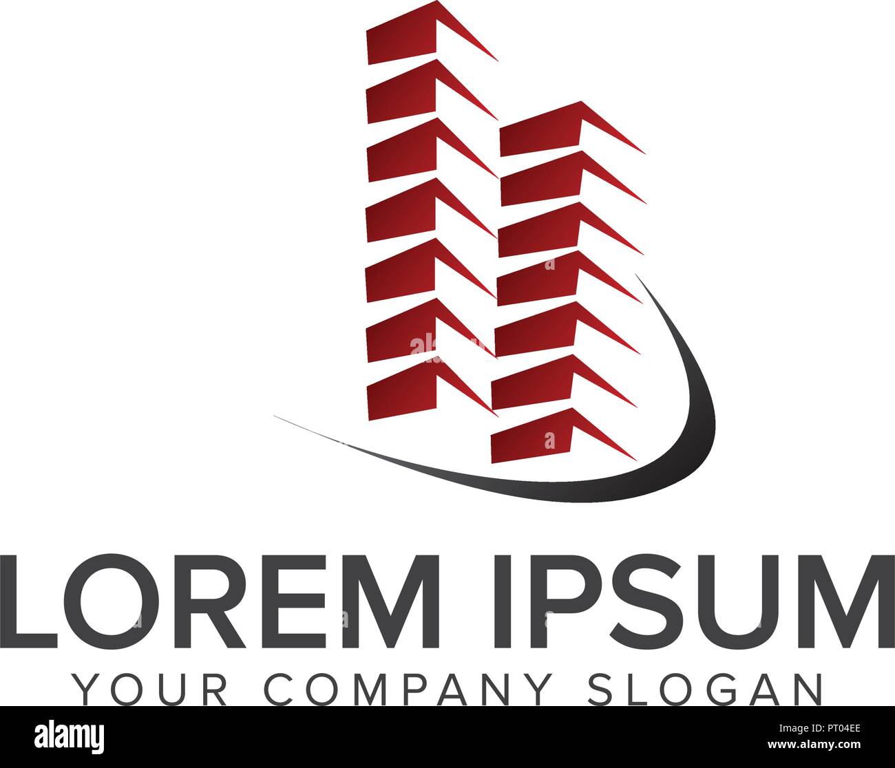 building logo design concept template. Architectural Construction logo ...