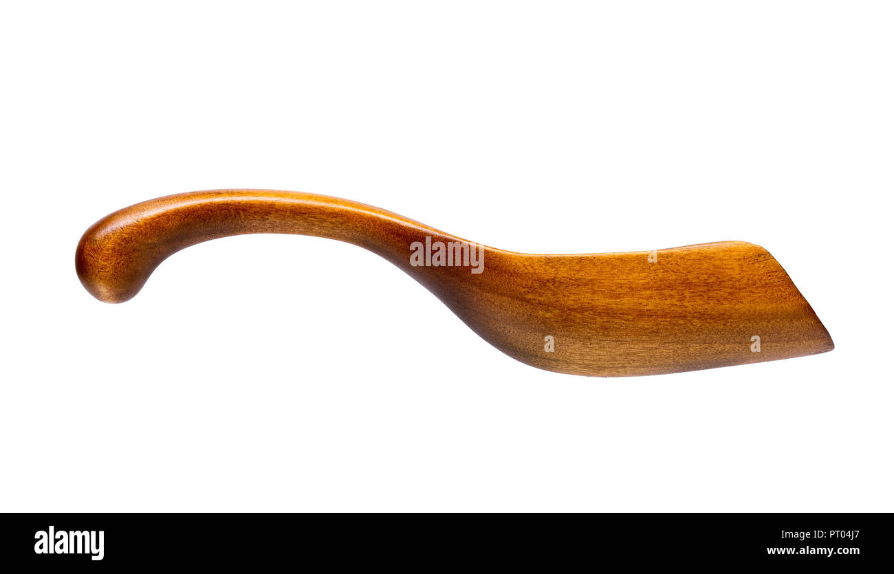 Wooden cooking shovel for bulk materials. Kitchen equipment. Sho Stock ...