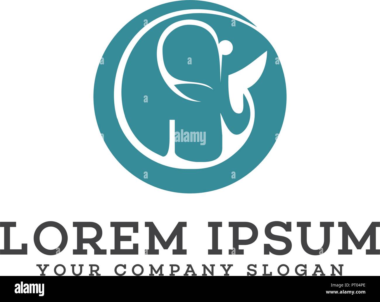 Elephant circle hi-res stock photography and images - Alamy