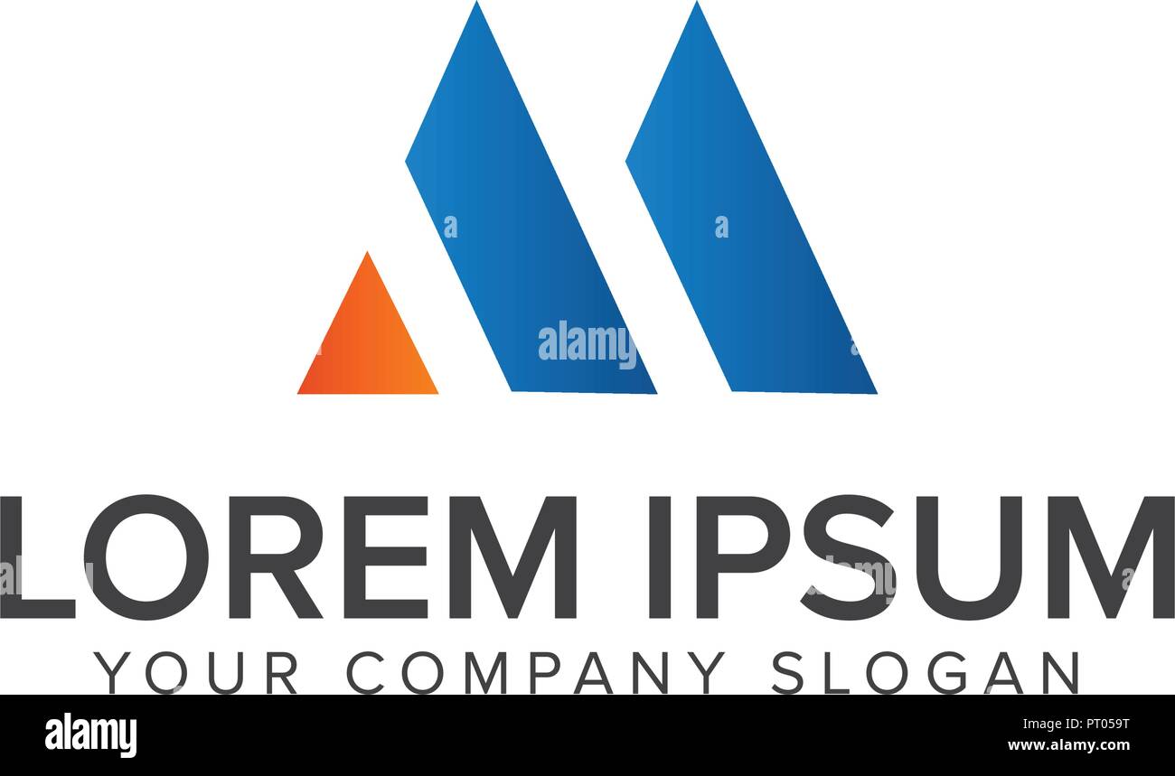 Top letter logo design Stock Vector Images - Alamy