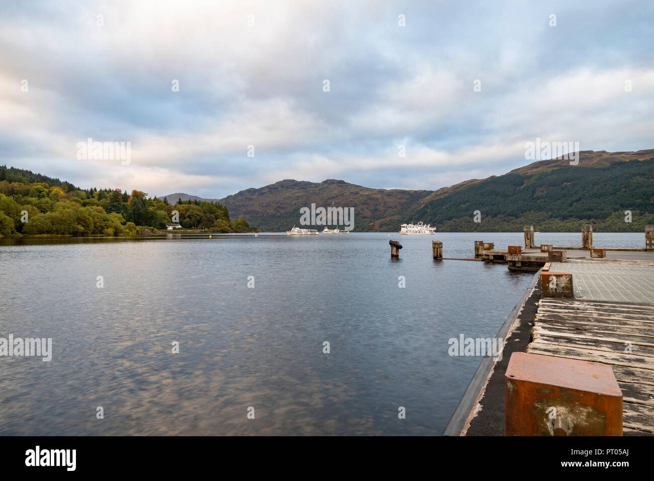 Loch Lomond from Tarbet, Scotland Stock Photo - Alamy