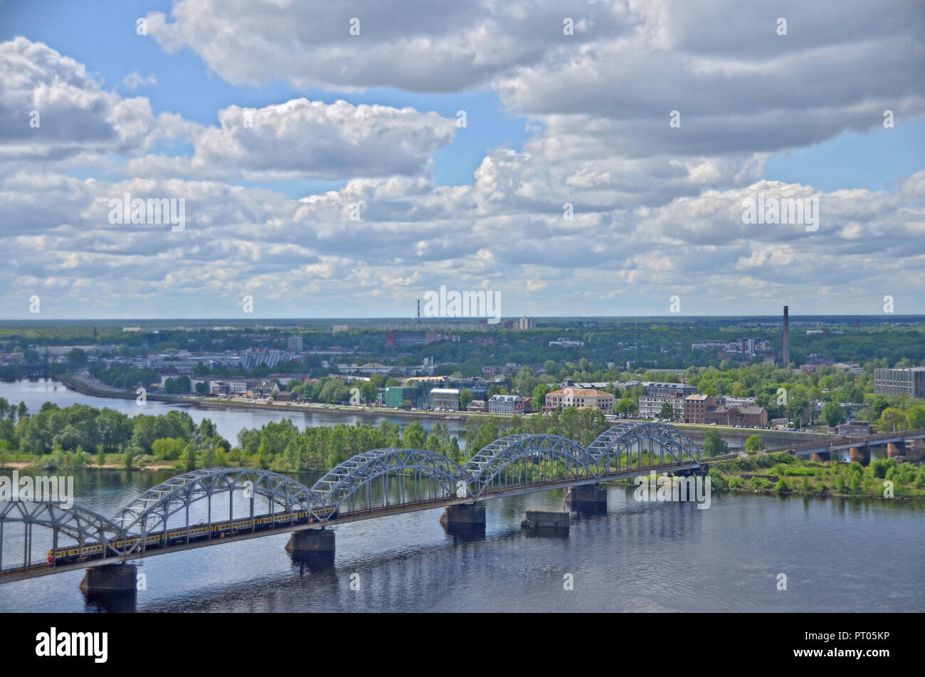 Riga landscape hi-res stock photography and images - Alamy