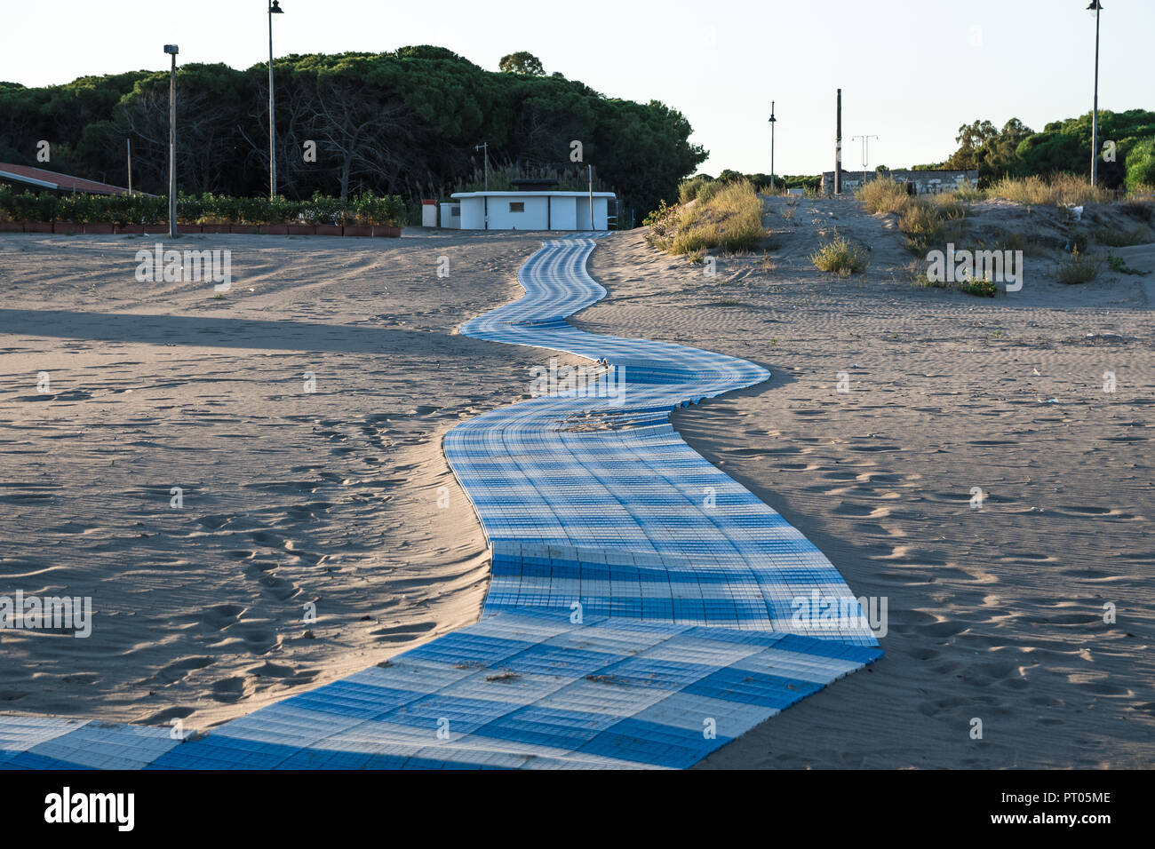 catwalk in the beach Stock Photo - Alamy
